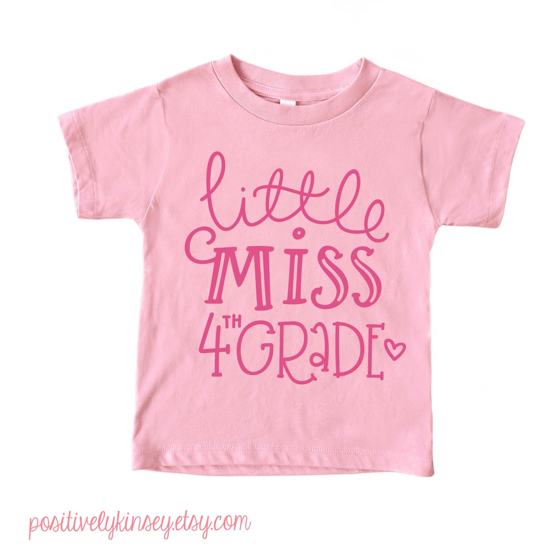 Little Miss 4th Grade SVG First Day of School Svg Fourth | Etsy