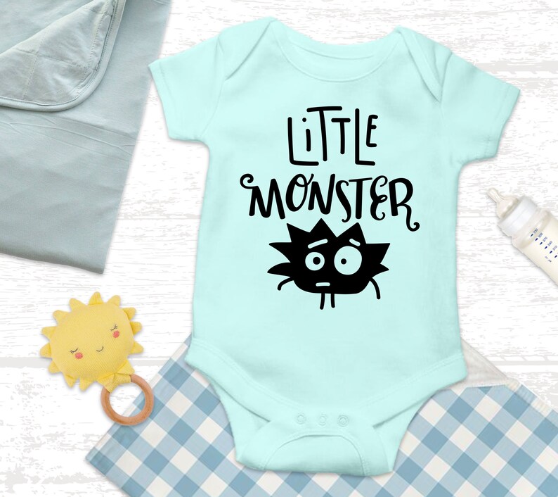 Little Monster SVG Kids Svg Design for Baby Boy Toddler - Etsy