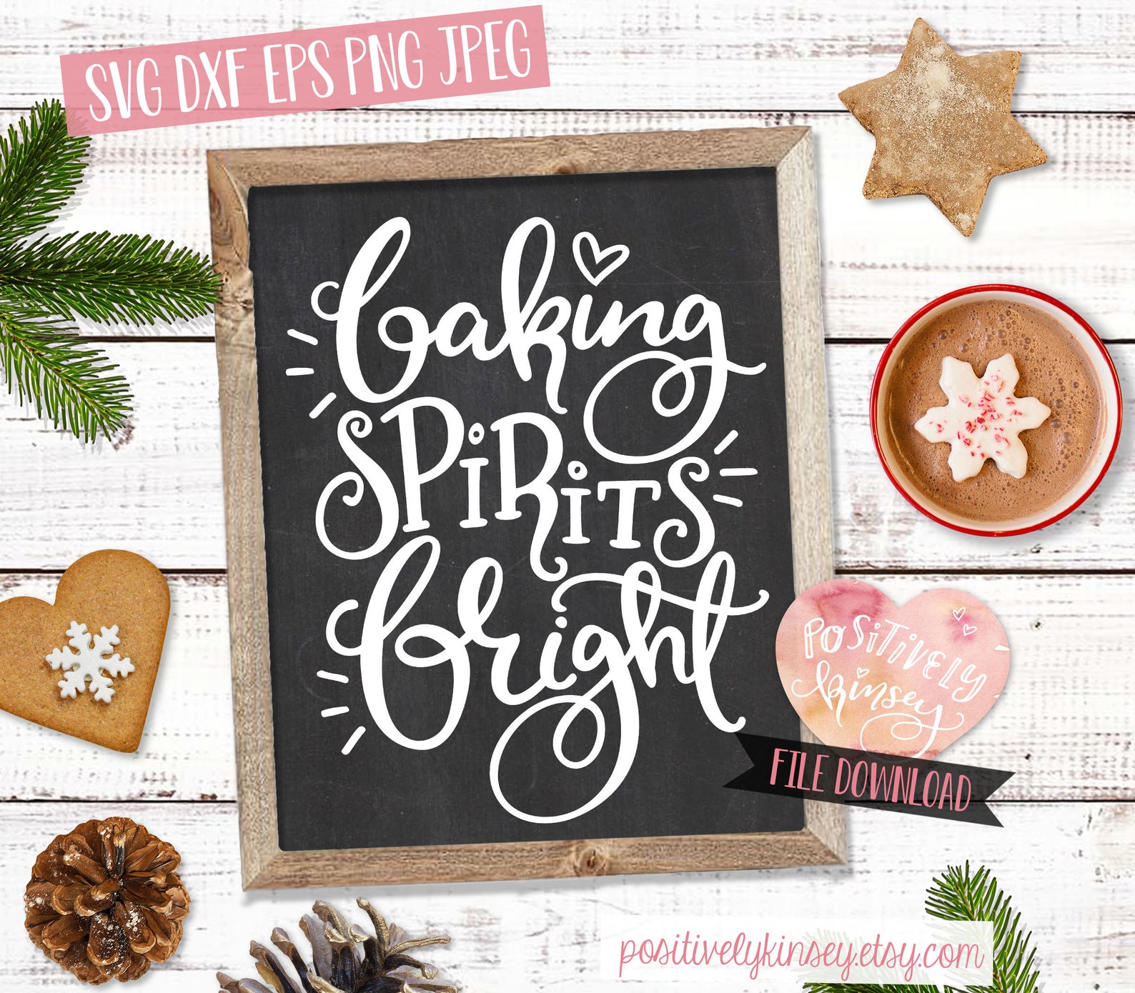 Christmas Baking SVG Bundle, 7 Holiday Svg Files, Pot Holder Svgs ...