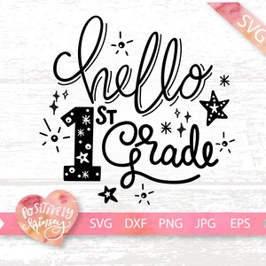School SVG Bundle, Back to School, Svgs, Hello, 1st, 2nd, 3rd, 4th, 5th ...