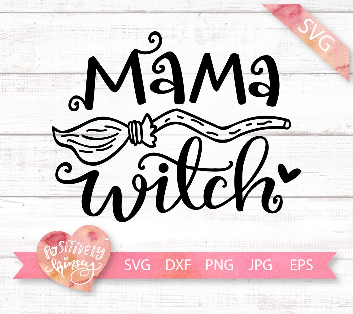 Mommy and Me Witch SVG Set Halloween Svg Files Mama Witch - Etsy