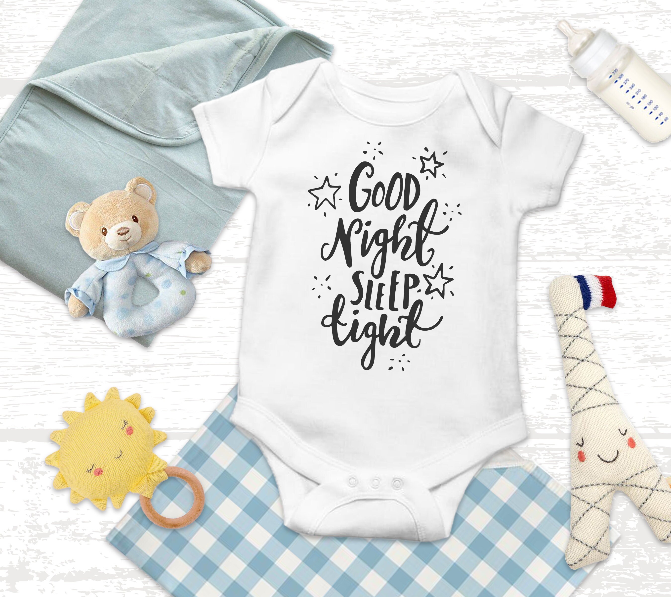 Nursery Rhyme Svg for Baby Toddler Good Night Sleep Tight - Etsy