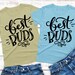Best Buds SVG File, Cute Matching Shirt SVG Design for Kids, Boys ...