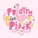 Pretty in Pink SVG, Flamingo Svg, Layered, Cute Shirt Svg for Little ...