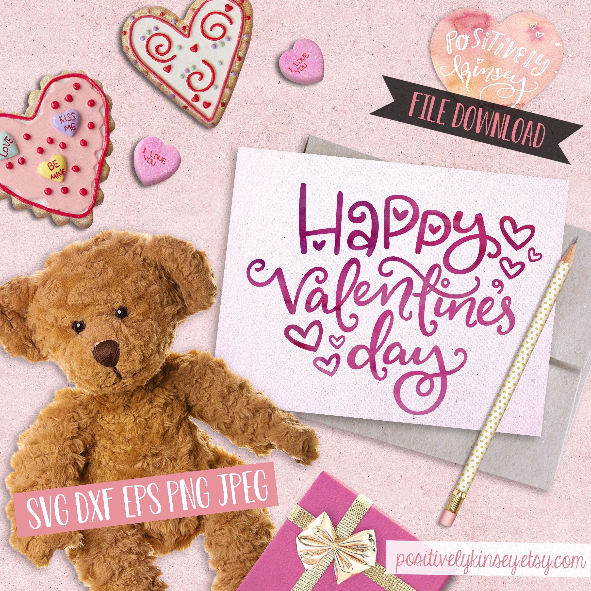 Happy Valentines Day SVG, Valentine Svg File, Valentines Svg, Valentine ...