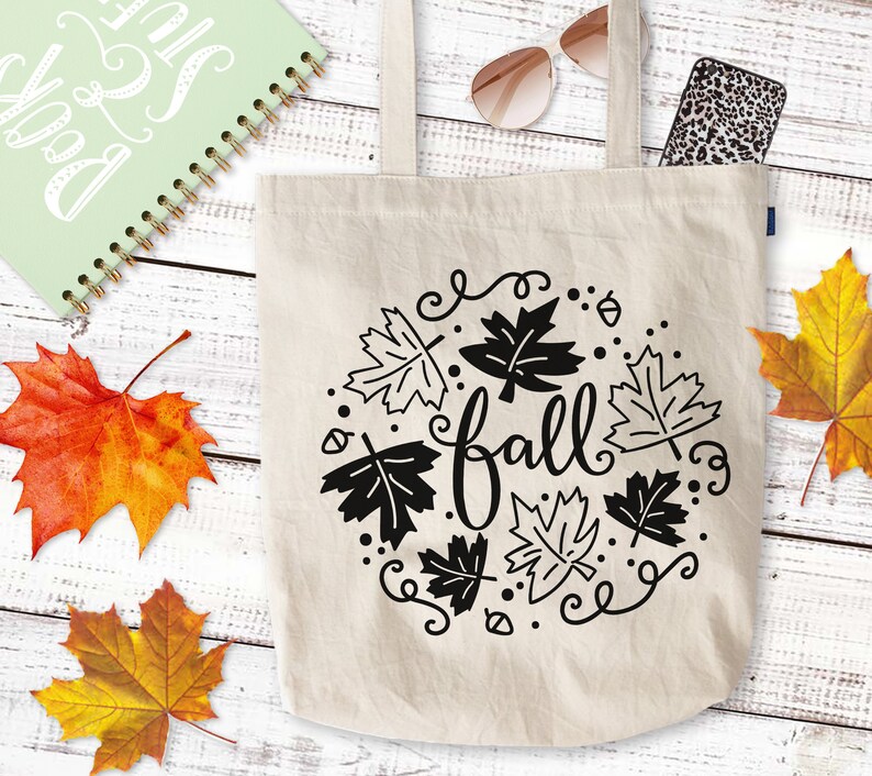 Cute Fall Leaf SVG File Fall Shirt Svg Fall Svg Fall Sign | Etsy