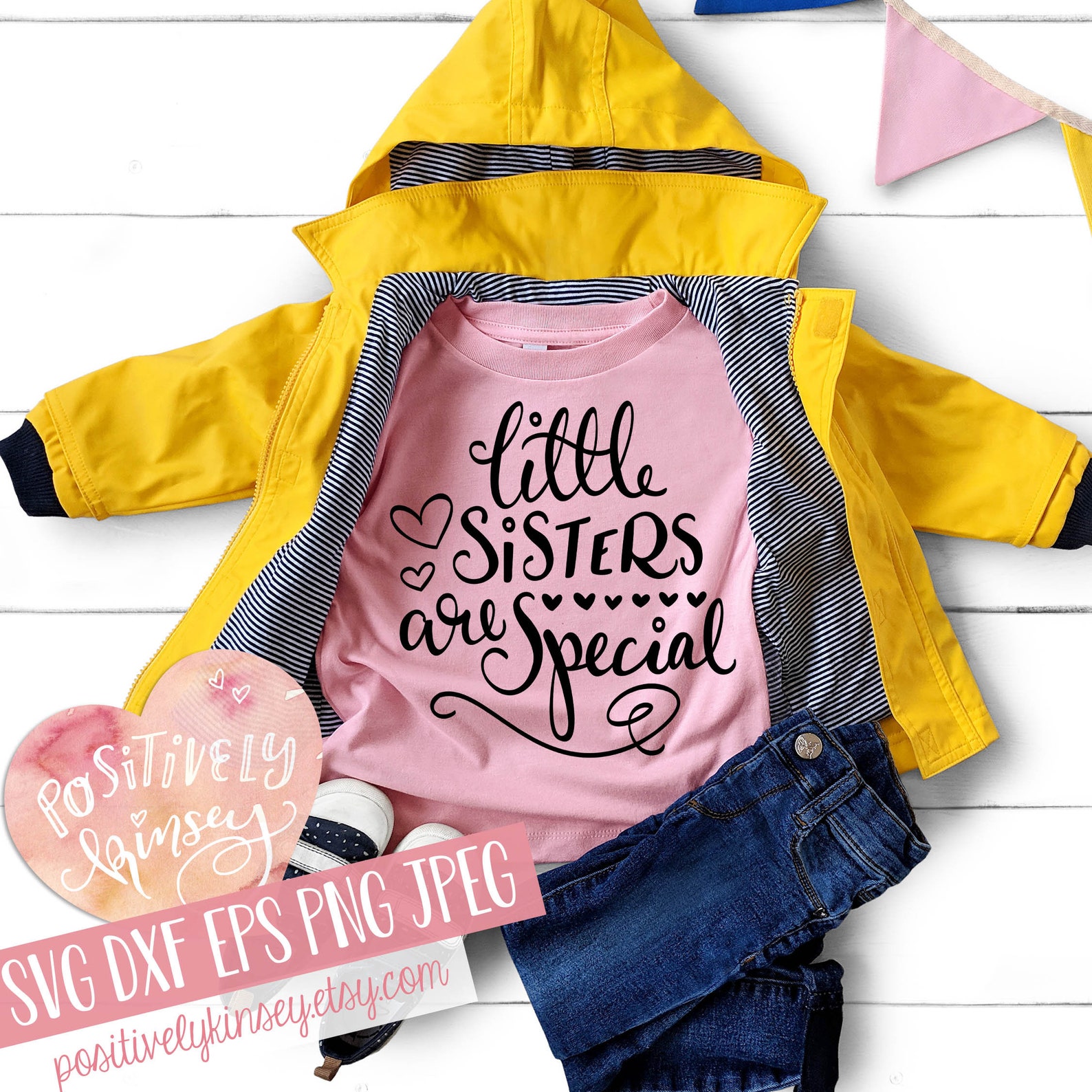 Little Sister SVG Baby Girl Svg File Sister Svg Cute | Etsy