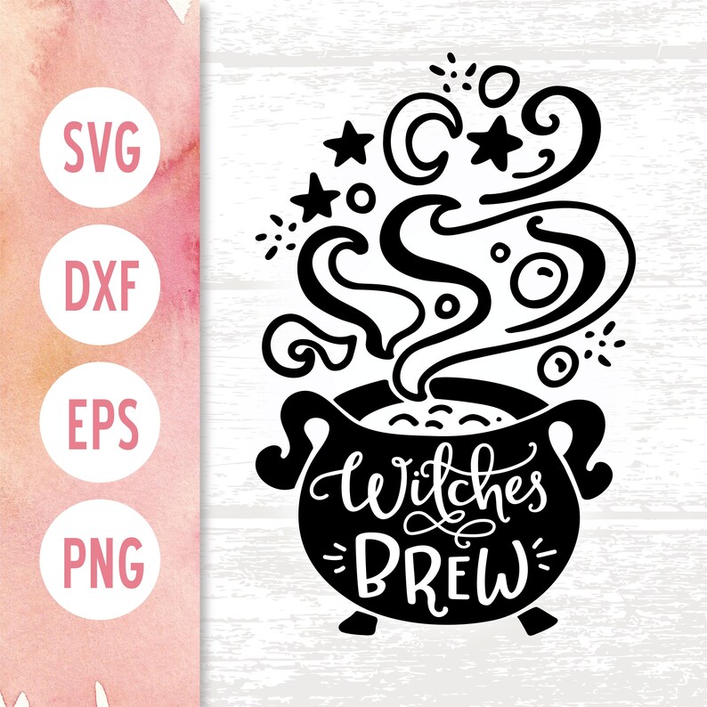 Witches Brew Svg Witch Svg Cauldron Svg Halloween Svg - Etsy