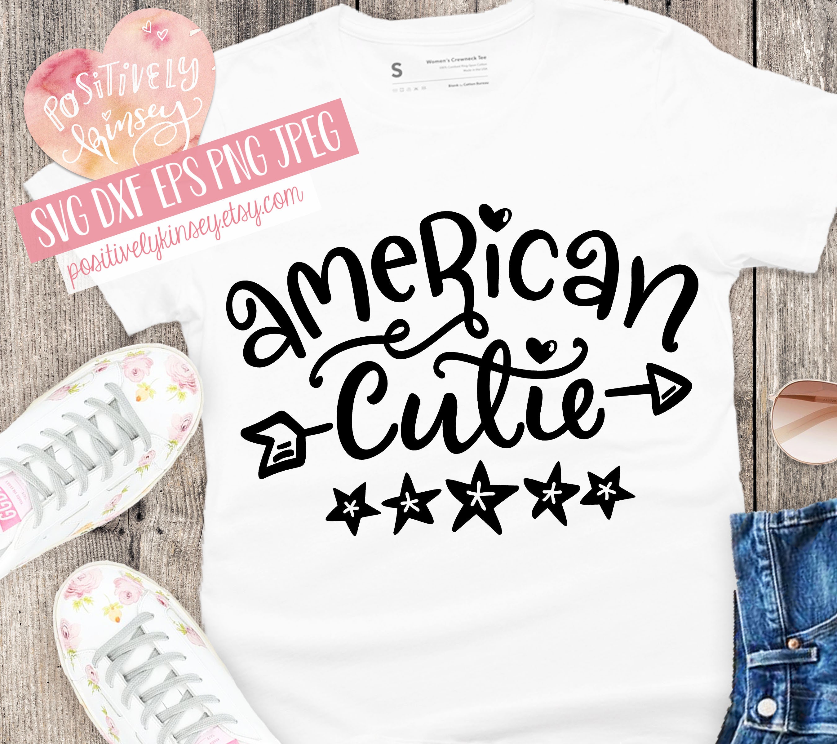 American Cutie Svg Patriotic Svg USA Svg America Svg | Etsy