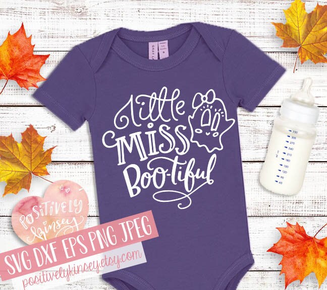 Little Miss Bootiful SVG Cut File Girl Ghost Svg File - Etsy