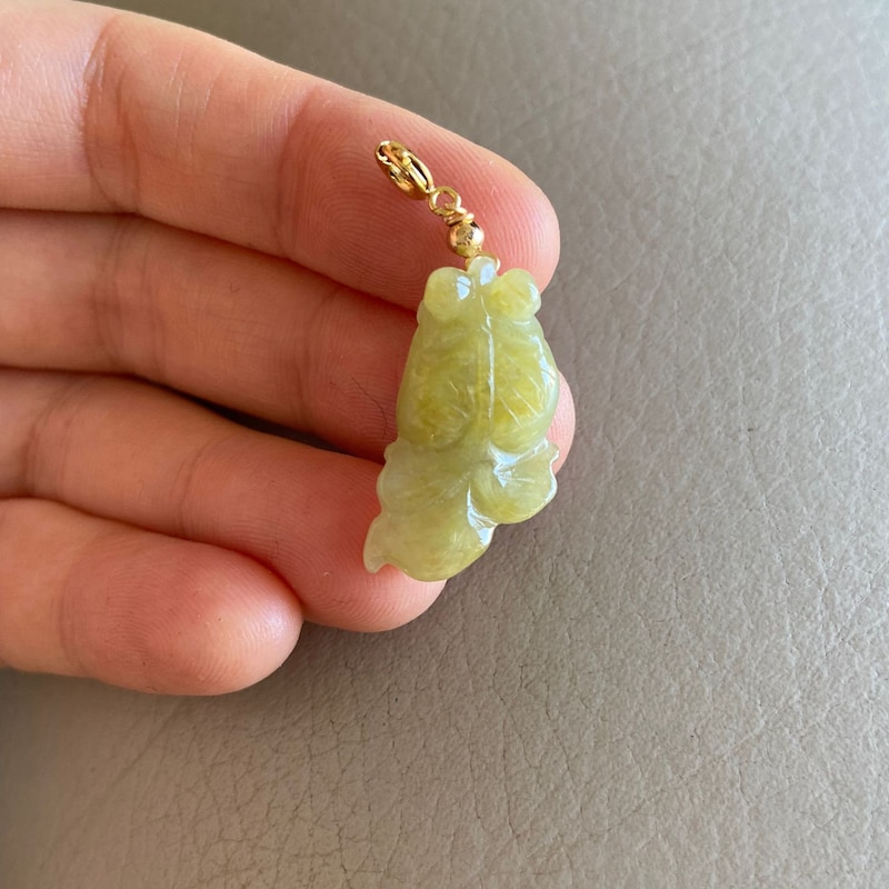 Fish Jade Pendant - Etsy