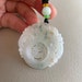 Goat Jadeite Jade Pendant, Light Green & Yellow, Natural Grade A Jade ...