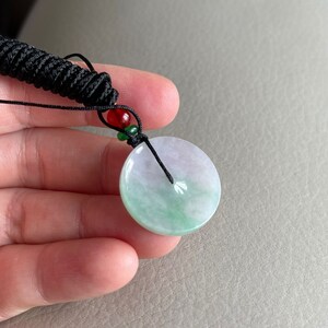 Jadeite Jade Donut Pendant, Light Green, Natural Grade A Jade, Burma ...