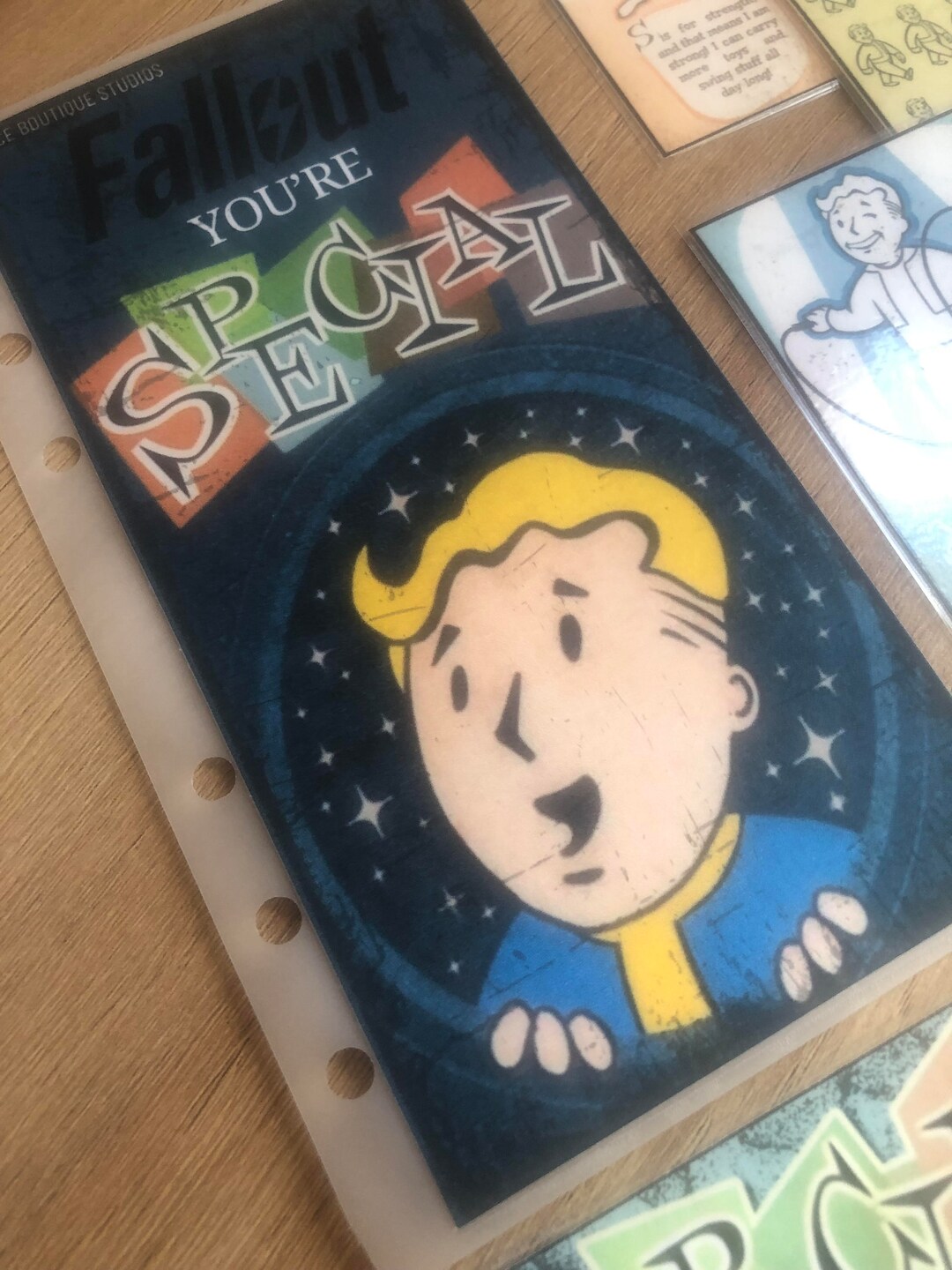 Fallout SPECIAL Saving Challenge Bundle Handmade Fits A6 7 Trackers, 1 ...