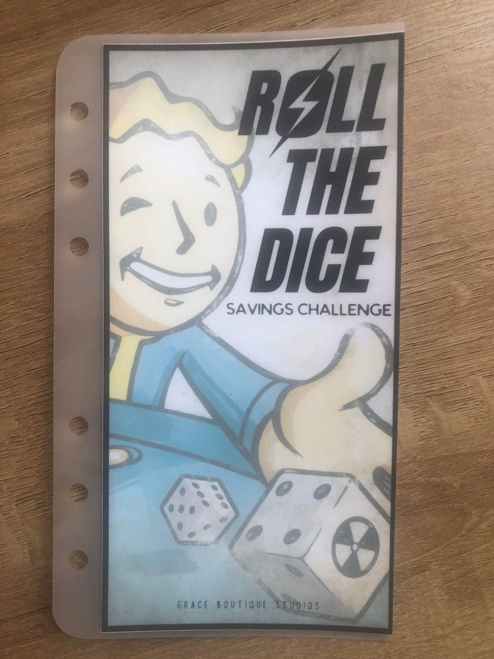 Fallout Roll the Dice | Game | Tracker, Handmade Envelope, Matching ...