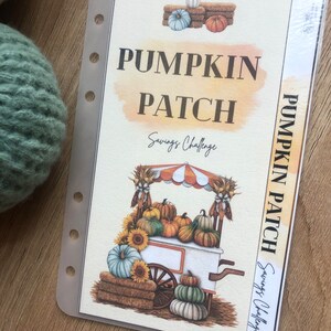 Pumpkin Patch Saving Challenge Bundle | Envelope, Tracker, Matching ...