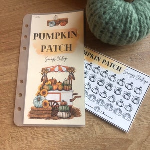 Pumpkin Patch Saving Challenge Bundle | Envelope, Tracker, Matching ...