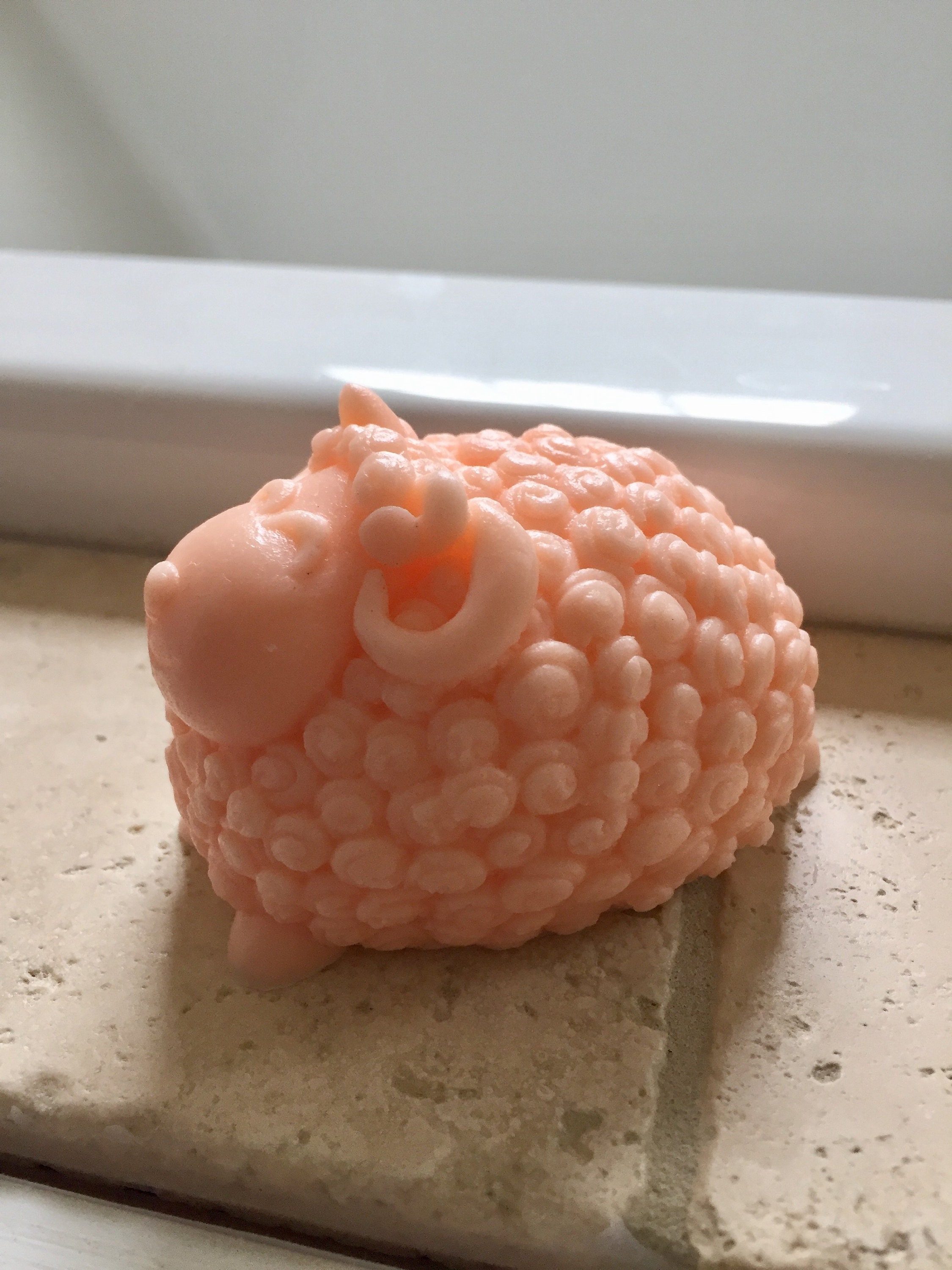 Cute Sheep Soap 3 Colors/black Sheep Soap/peachy Sheep Soap - Etsy