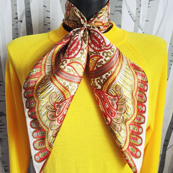 Mandala Scarf - Etsy