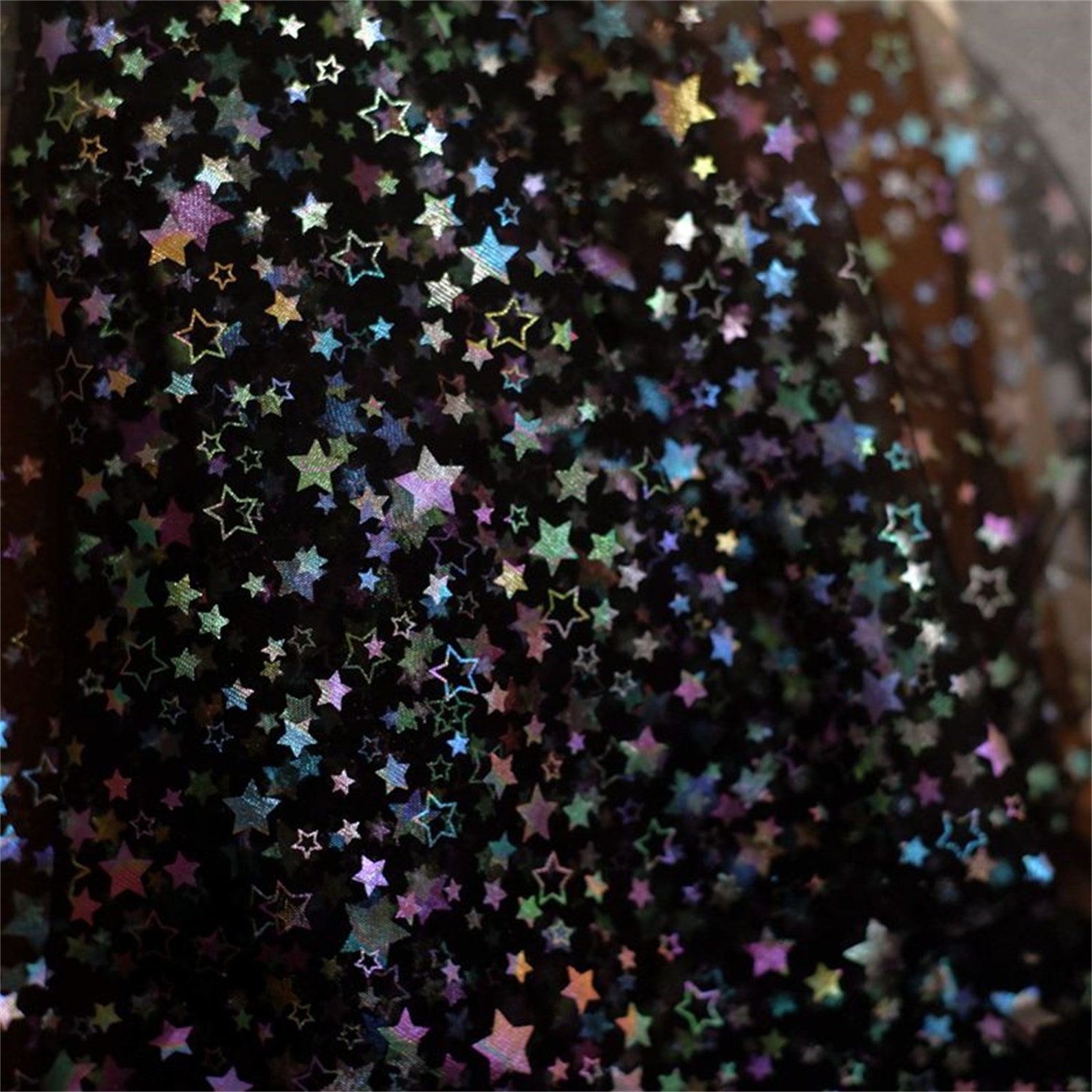 Star Print Lace Fabric Starry Sky Tulle Lace Mesh for Girl Princess ...