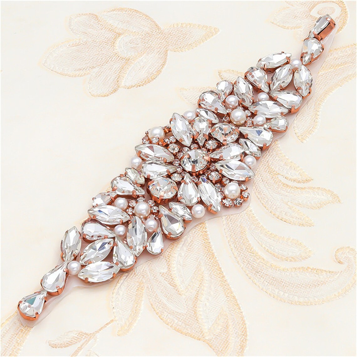 Sparkling Rhinestone Applique Diamante Appliques DIY Iron/Glue | Etsy