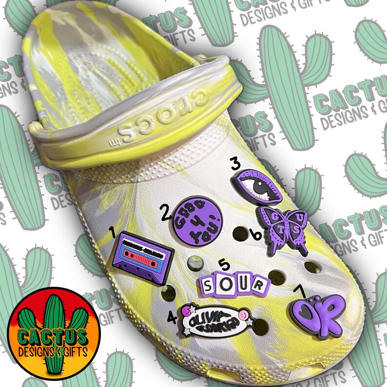 Olivia Rodrigo | Croc Jibbitz, Shoe Charms, Jibbits - Etsy