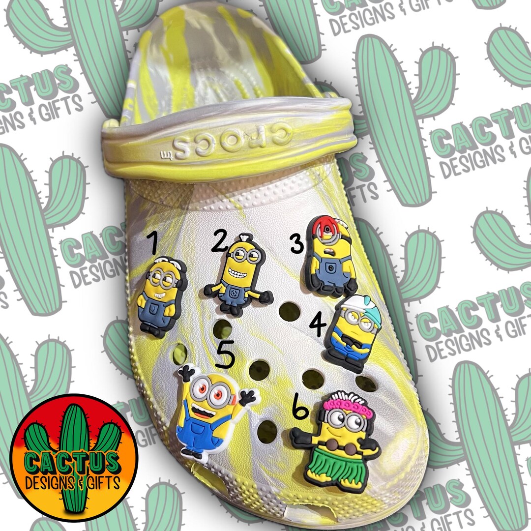 Minions | Croc Jibbitz, Shoe Charms, Jibbits - Etsy
