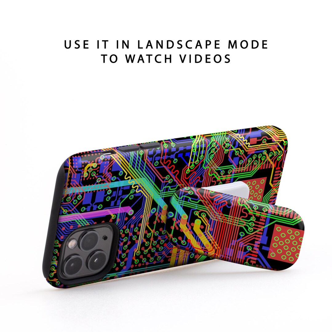 Multilayer Circuit Board Design Phone Stand - Colorful Grip / Kickstand ...