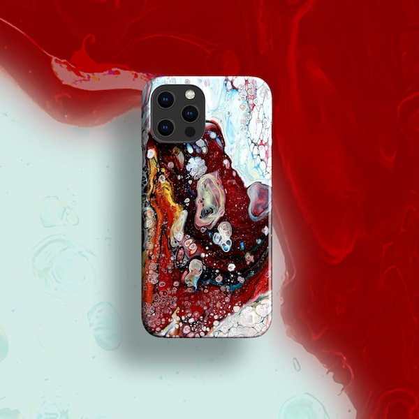 Burgundy Phone Case - Etsy