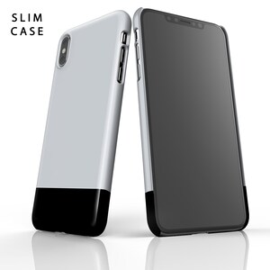 Minimalist Two Tone Phone Case - for iPhone 17 Pro Max iPhone 16 Pro ...