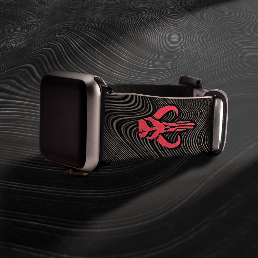 Red Mythosaur Beskar Band for Apple Watch Star Strap 40mm 41mm 38mm ...