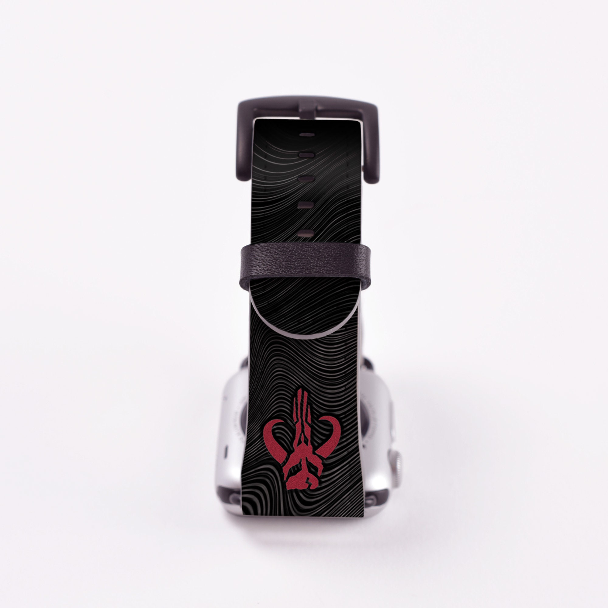 Red Mythosaur Beskar Star Wars Apple Watch Band - Strap 40mm 41mm 38mm ...