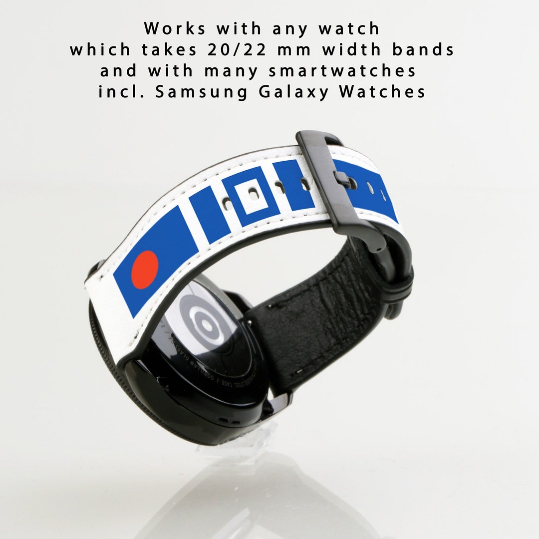 R2D2 Band for Traditional & Smartwatches Incl. Samsung Galaxy Watch 7 6 ...