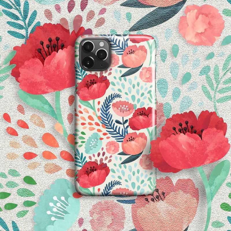 iPhone 17 Case Poppies - Etsy