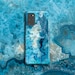 Blue Quartz Crystal Marble Phone Case - for Samsung Galaxy S25 Ultra ...