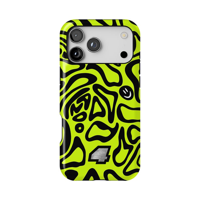 Lando Norris Phone Case 2025 Helmet Blobs - Racing F1 Phone Case for ...