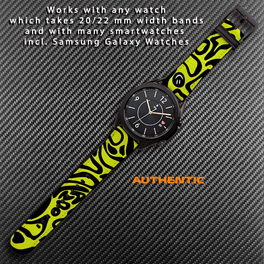 Lando Norris Helmet Blobs - Racing F1 Watch Band for Traditional ...