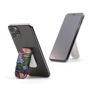 William Morris Strawberry Thief Phone Stand - Grip / Kickstand for ...