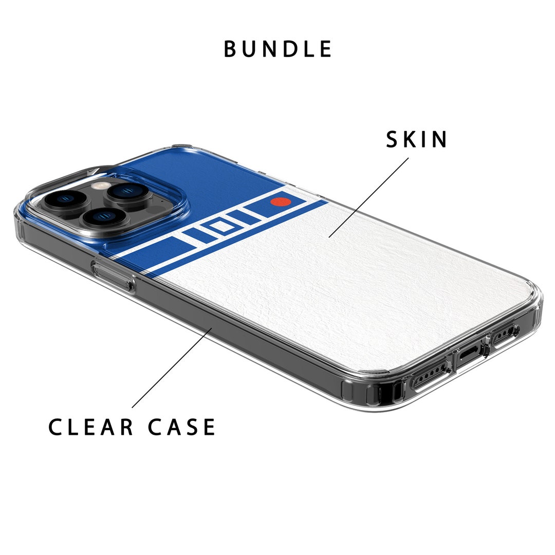 R2D2 Skin Clear Case R2-D2 for Apple Iphone 13 Pro Max - Etsy
