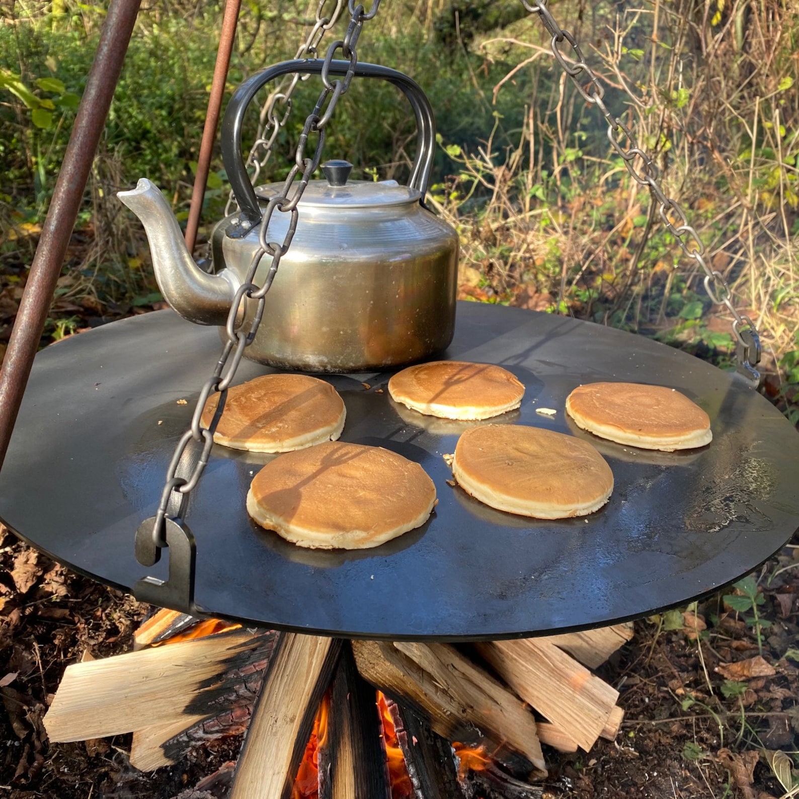 Hanging Campfire Griddle Plate - Etsy