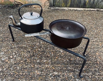 Forged Campfire Cooking Trivet - Etsy