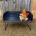 Wilderness Fire Pit With Grill and Pot Hangers - Etsy