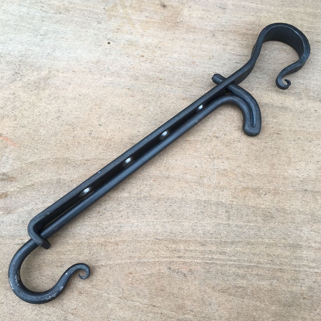 Forged Adjustable Trammel Hook for Cooking Tripods - Etsy