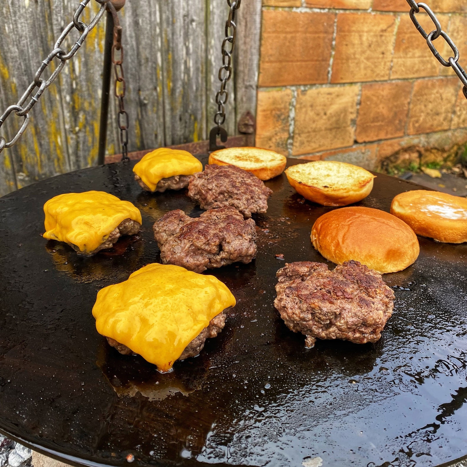 Hanging Campfire Griddle Plate - Etsy