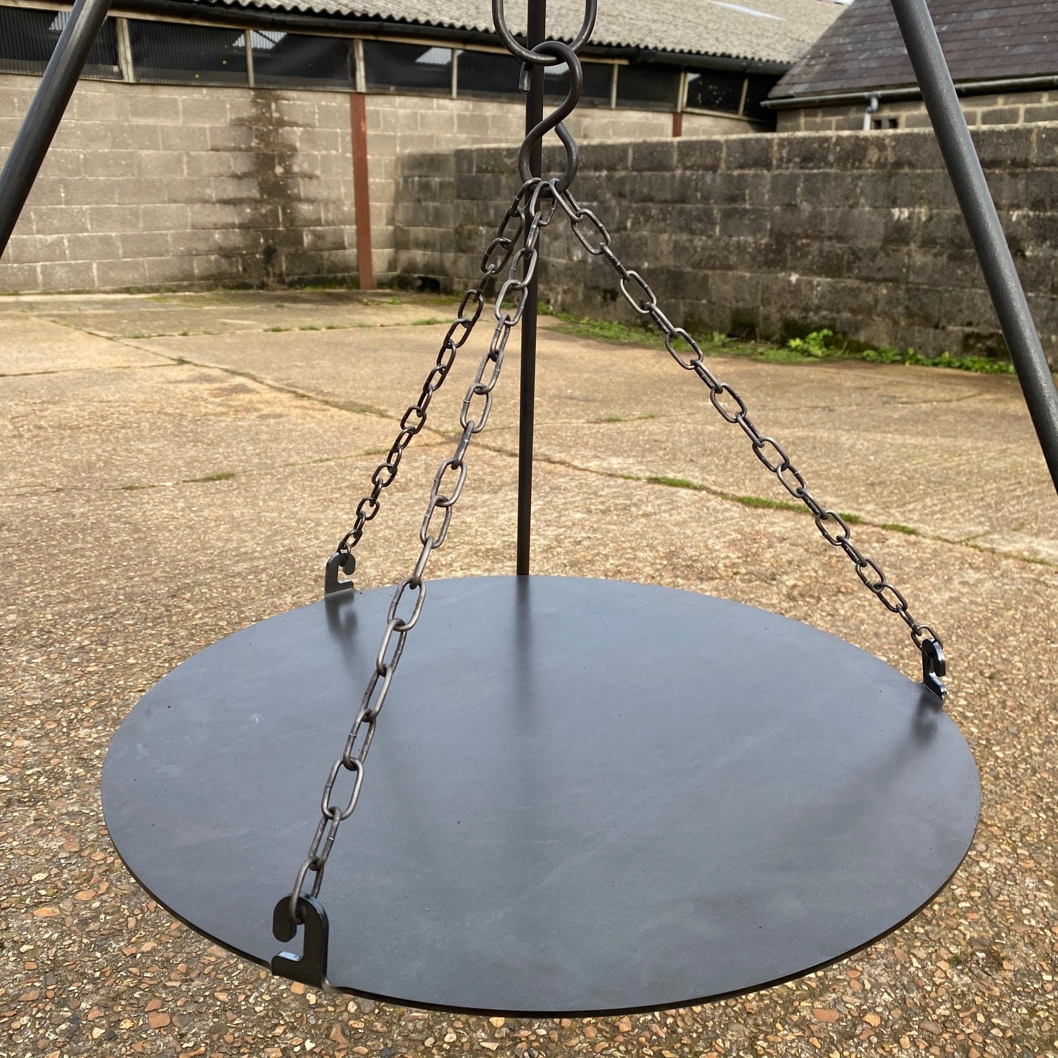 Hanging Campfire Griddle Plate - Etsy