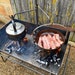 Wilderness Fire Pit With Grill and Pot Hangers - Etsy