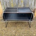 Wilderness Fire Pit With Grill and Pot Hangers - Etsy