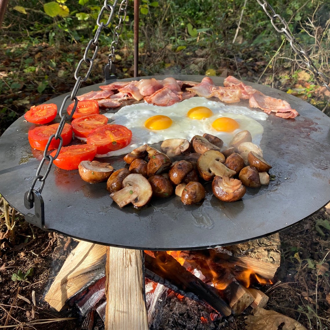 Hanging Campfire Griddle Plate - Etsy