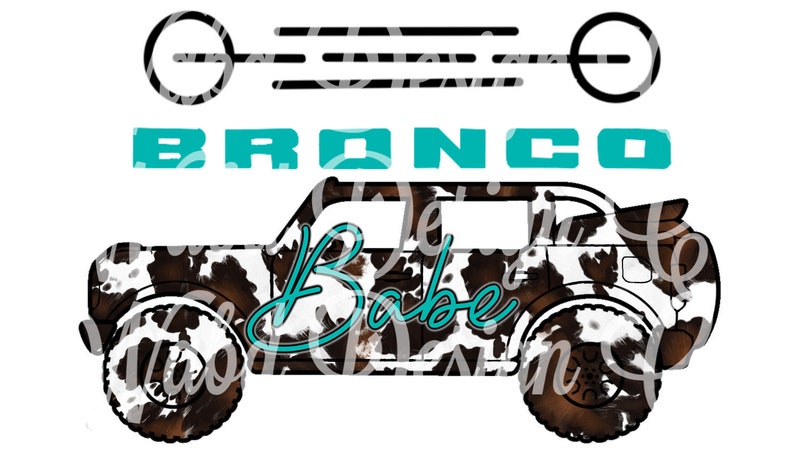 Bronco Babe Cowhide - Etsy