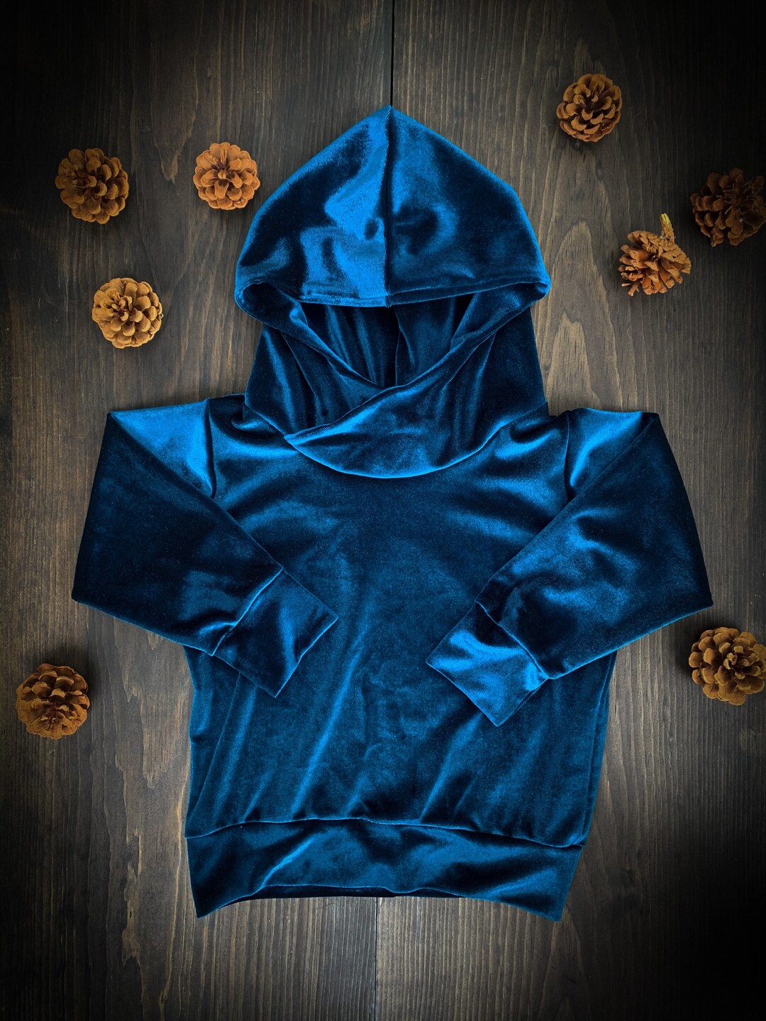 GB PARTY COLLECTION, Forager Hoodie in Luster Velvet Baby Toddler ...